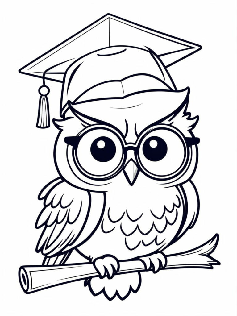 Collection de plus de 30 pages à colorier de chouettes imprimables ...