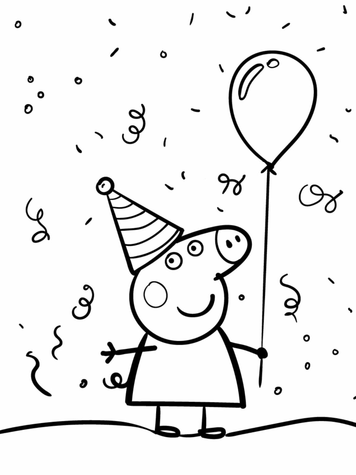 Ponad 30 kolorowanek Peppy Pig do wydrukowania w formacie PDF 🎨🐷 ...