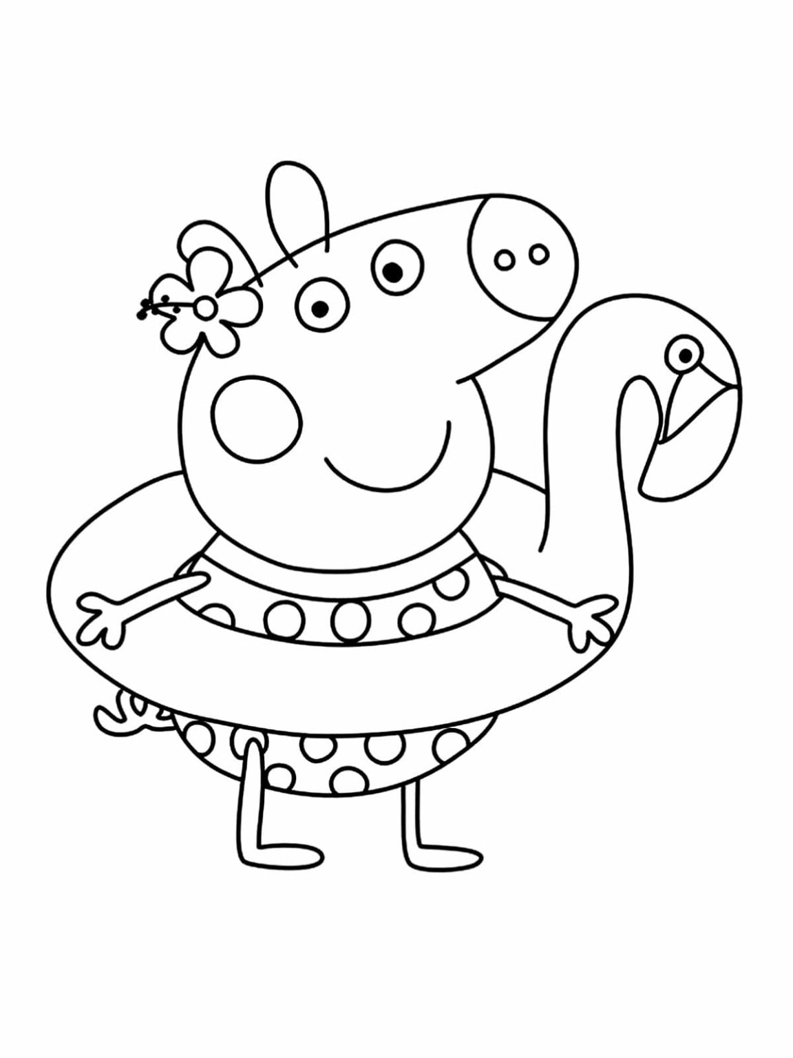 Mais de 30 páginas para colorir da Peppa Pig em PDF para imprimir 🎨🐷 ...