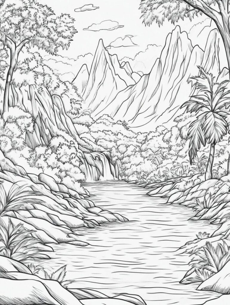 30+ wild jungle coloring pages for kids 🌴🎨 - Coloringpagesforkids.net