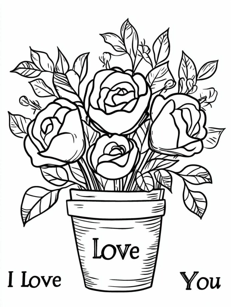 20+ free valentine coloring pages for hours of fun ️💘 ...