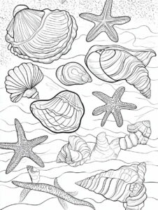 Amazing 30+ beach coloring pages for kids to try 🏖️🖍️ ...