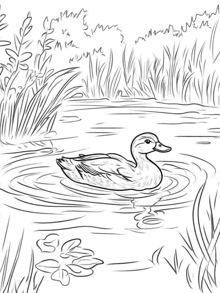 Discover 30+ free duck coloring pages for kids - Coloringpagesforkids.net