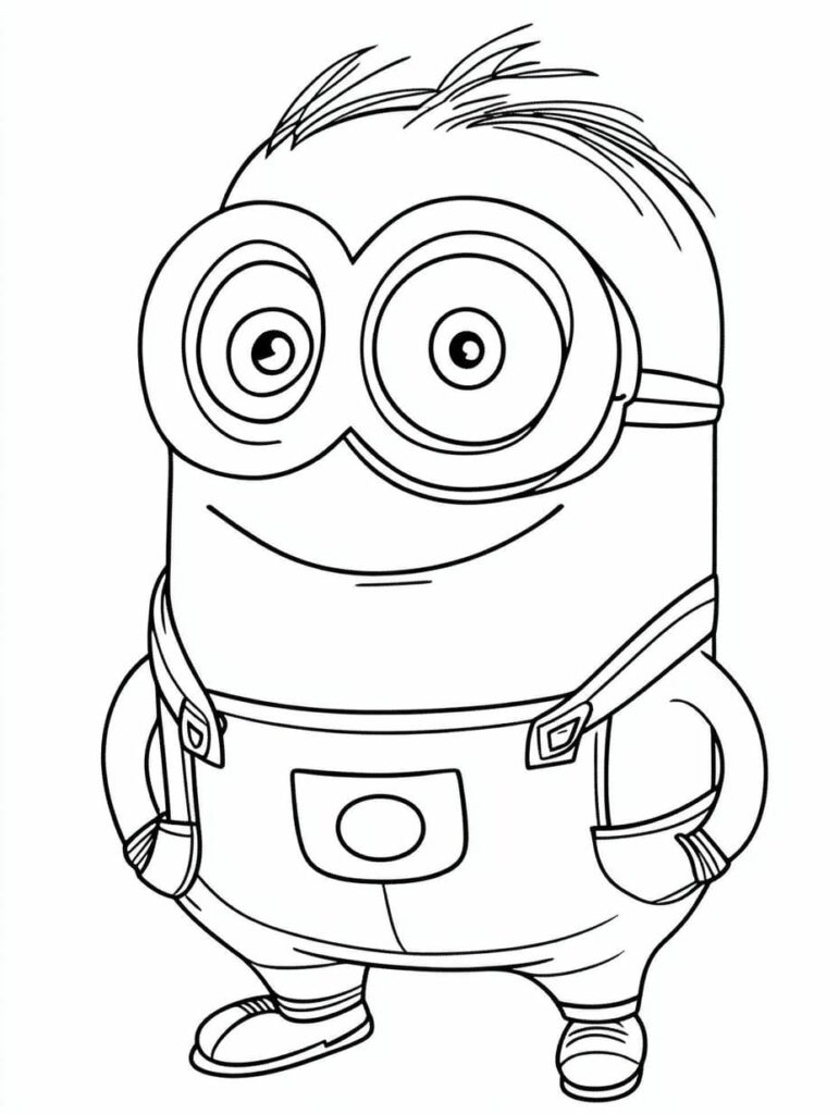 Discover 30 free download minion coloring pages for fun 😄🖍️ ...