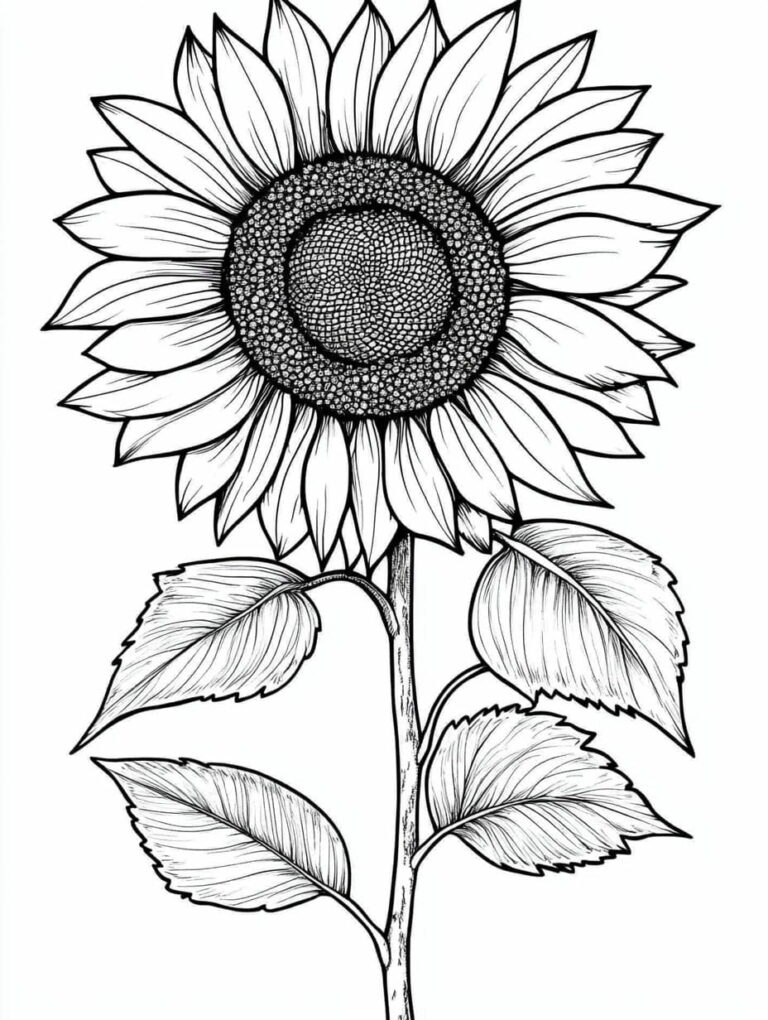 20+ halaman mewarnai bunga matahari gratis 🌻🎨 - Coloringpagesforkids.net