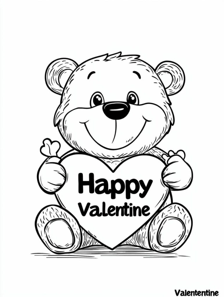 20+ free valentine coloring pages for hours of fun ️💘 ...