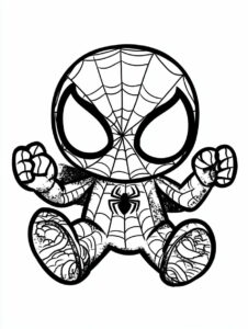 20+ spider man coloring pages for kids 🕷️🦸‍♂️ - Coloringpagesforkids.net