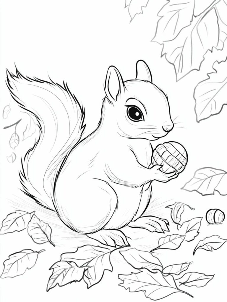 Cozy fall coloring pages for kids 🍂🎨 - Coloringpagesforkids.net