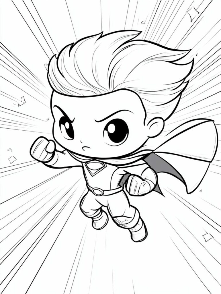 World of Superheroes Coloring Pages Free Printable🦸‍♂️🎨 ...