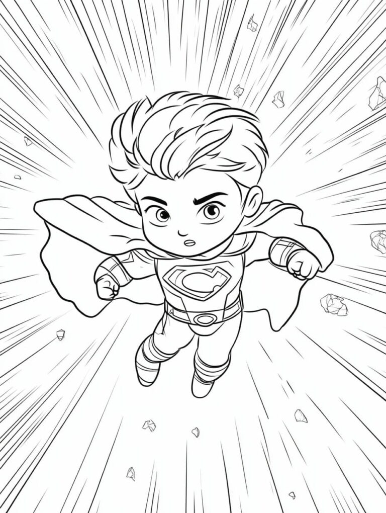 World of Superheroes Coloring Pages Free Printable🦸‍♂️🎨 ...