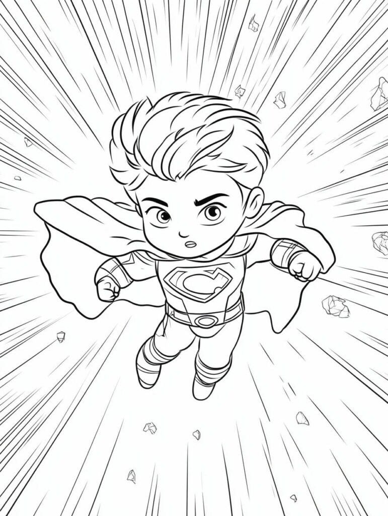 World of Superheroes Coloring Pages Free Printable🦸‍♂️🎨 ...