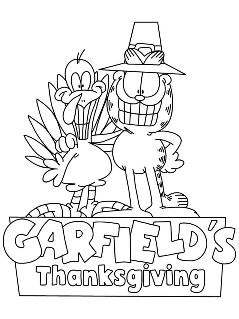 Top 60+ Thanksgiving Coloring Pages For Kids 🦃🎨 - Coloringpagesforkids.net