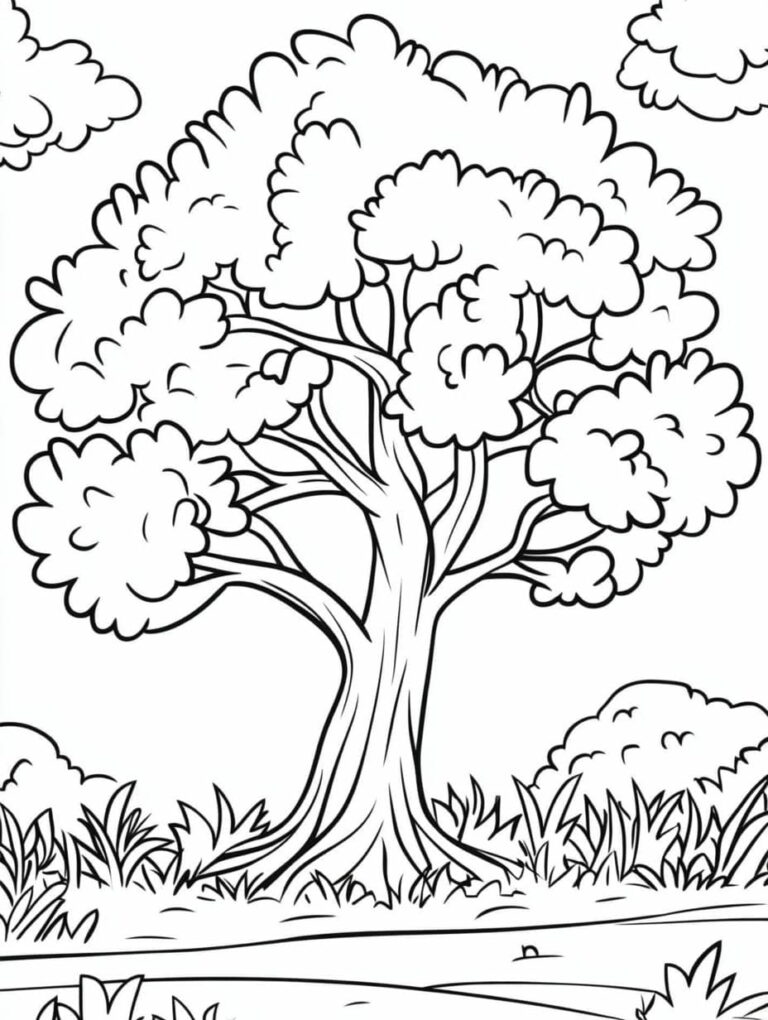 100+ Free PDF Plant Coloring Pages - Coloringpagesforkids.net
