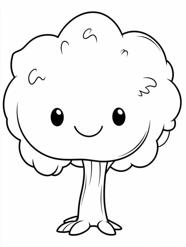 Explore cute 20+ tree coloring pages 🌳🖍️ - Coloringpagesforkids.net