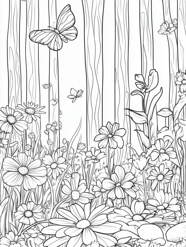Brighten up with 30+ spring coloring pages 🌼🎨 - Coloringpagesforkids.net