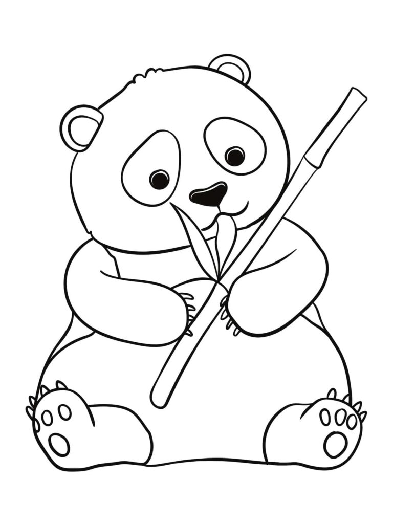 Collection of 30 printable panda coloring pages 🐼🎨 ...