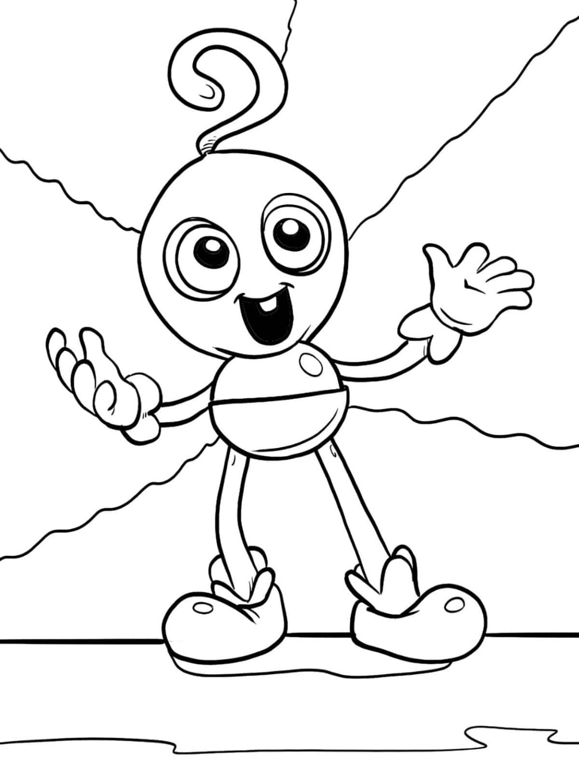 Poppy Playtime Coloring Pages: Color the Cuddles 🧸🎨 ...