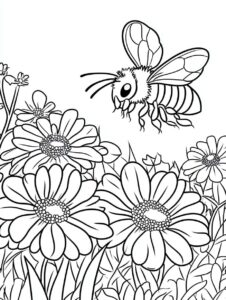 30+ free bee coloring pages for hours of fun 🌼🐝 - Coloringpagesforkids.net
