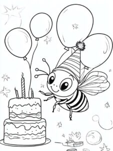 30+ free bee coloring pages for hours of fun 🌼🐝 - Coloringpagesforkids.net