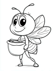 30+ free bee coloring pages for hours of fun 🌼🐝 - Coloringpagesforkids.net