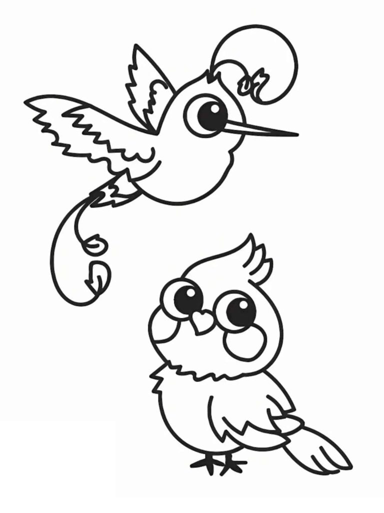 30+ Free Bird Coloring Pages For All Ages - Coloringpagesforkids.net