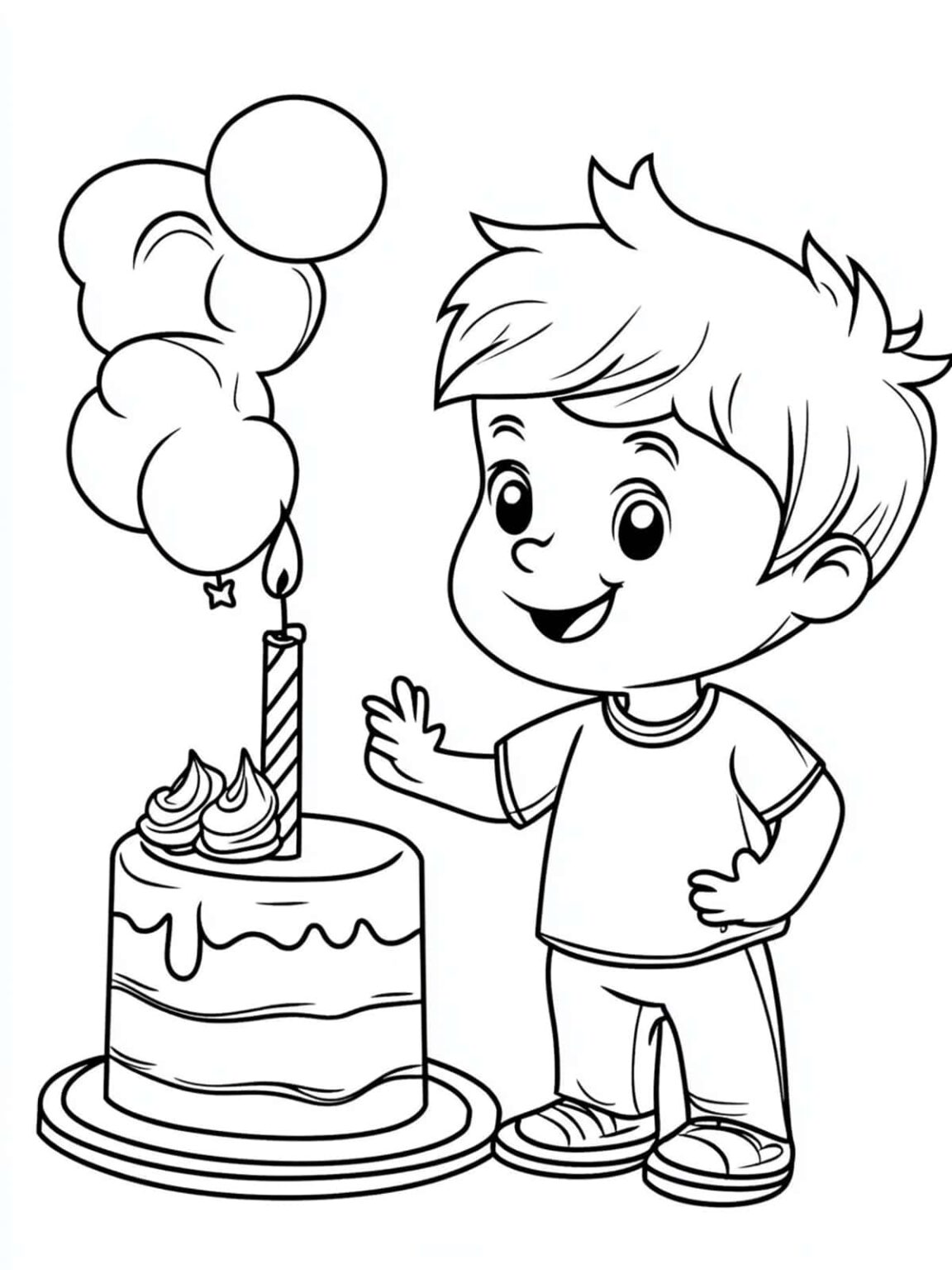 Celebrate Happy Birthday with These 40+ Free Coloring Pages 🎉🎂 ...