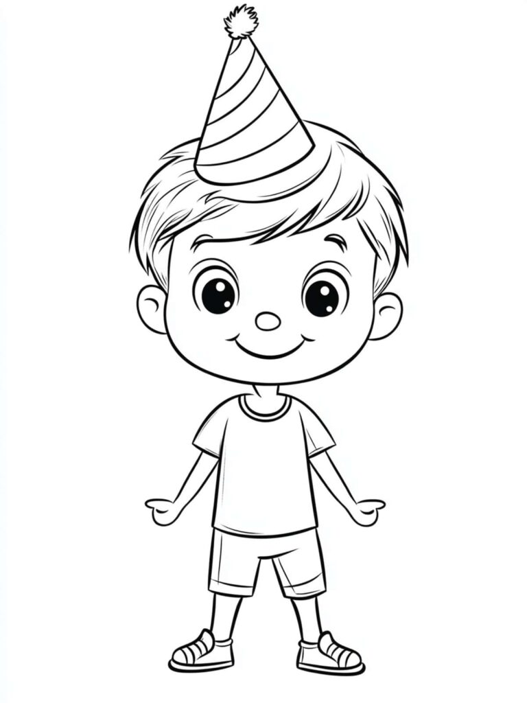 Celebrate Happy Birthday with These 40+ Free Coloring Pages 🎉🎂 ...