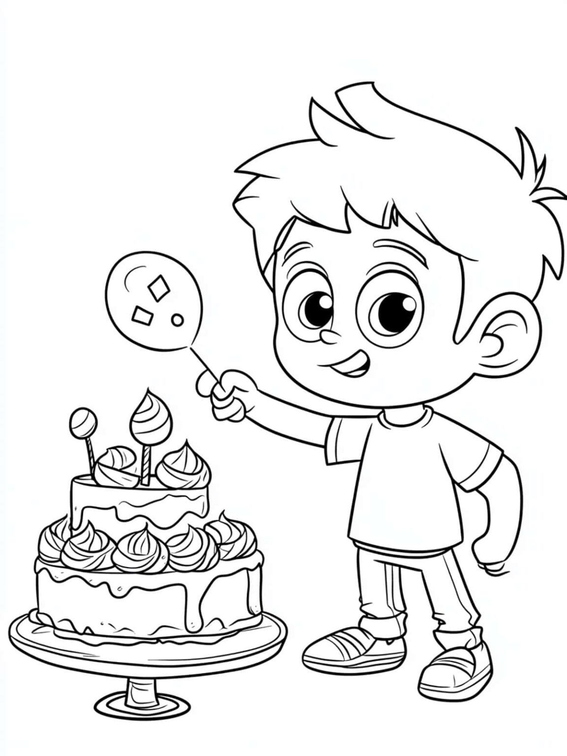Celebrate Happy Birthday with These 40+ Free Coloring Pages 🎉🎂 ...