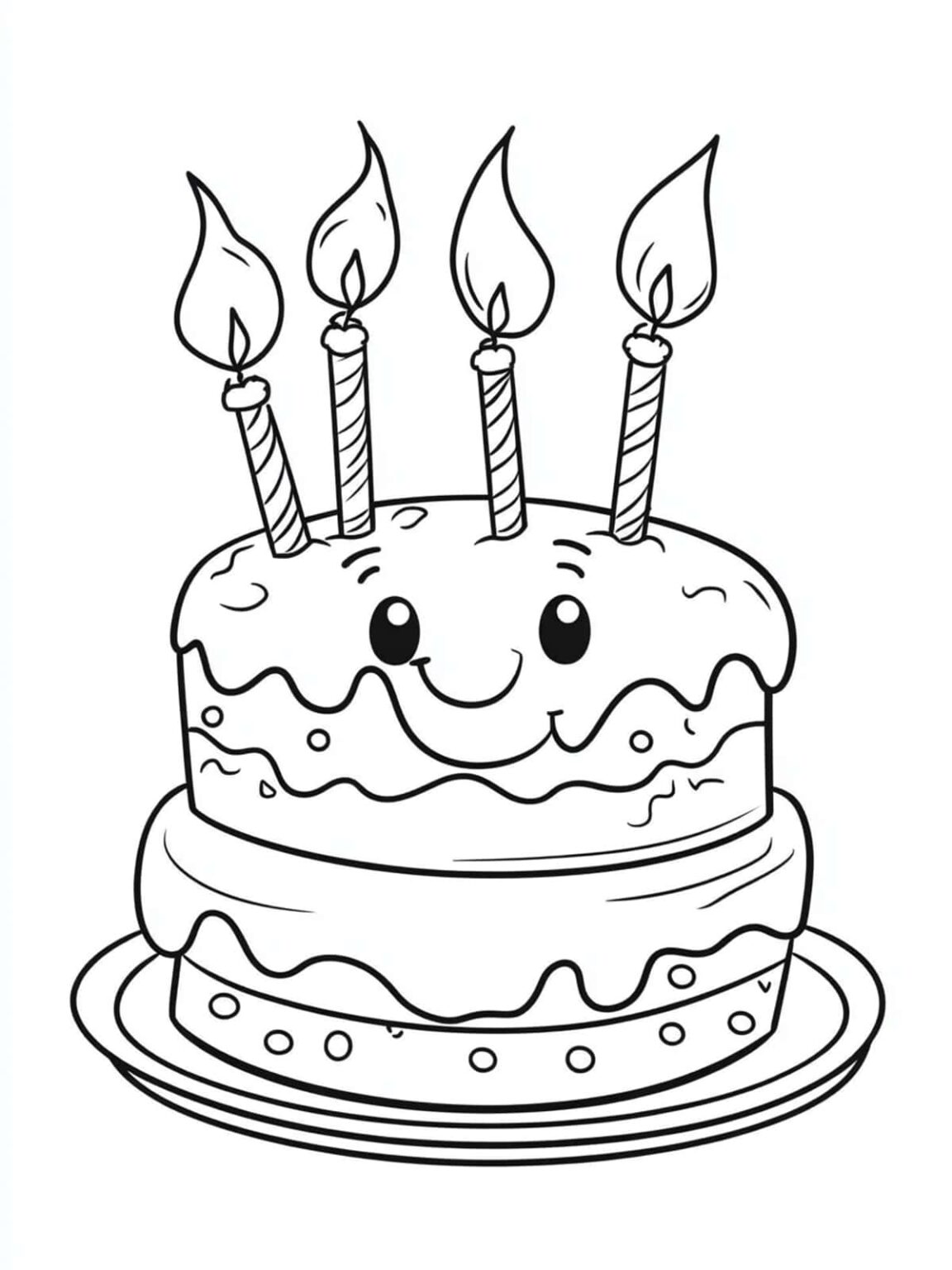 Celebrate Happy Birthday with These 40+ Free Coloring Pages 🎉🎂 ...
