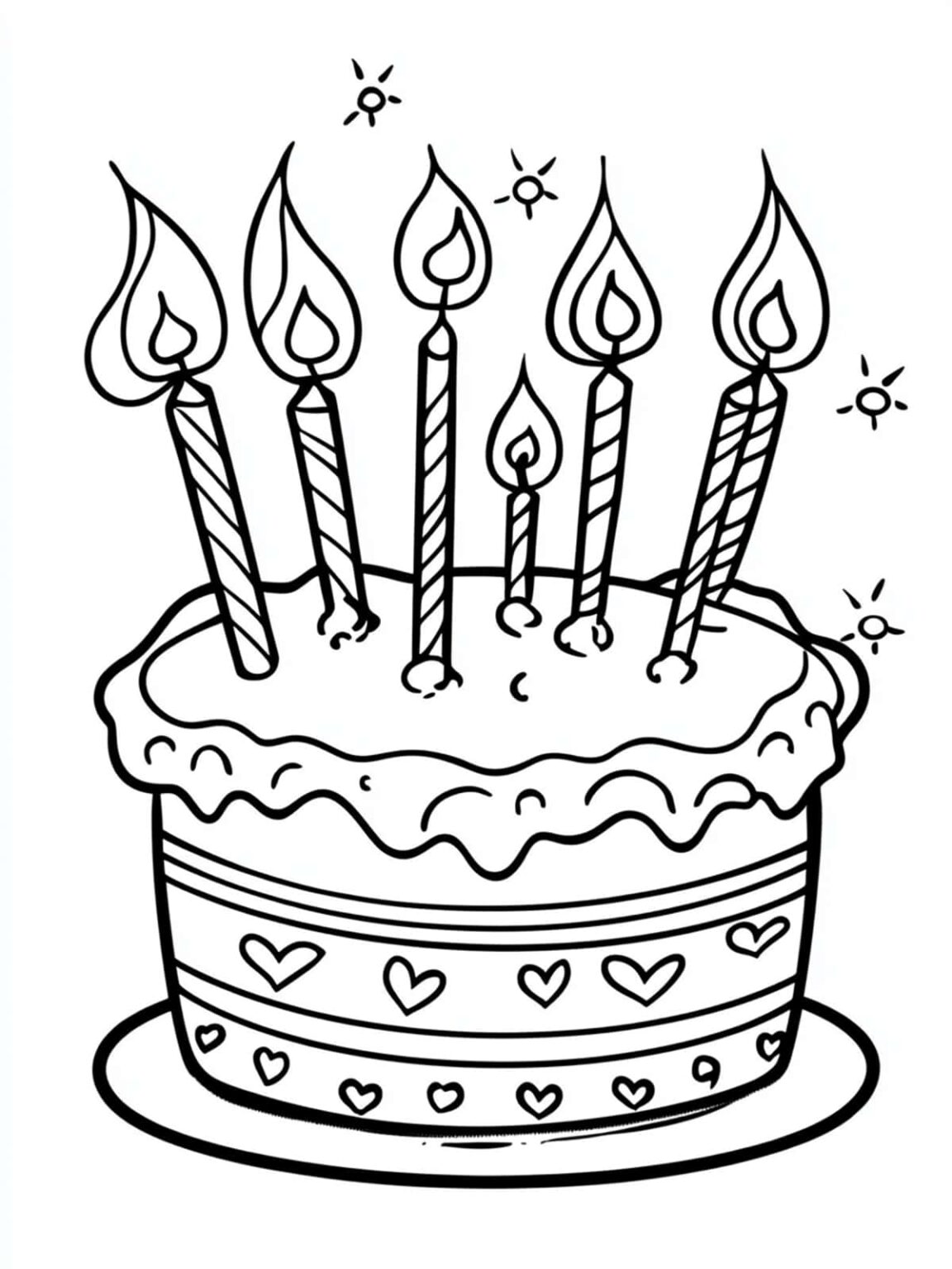 Celebrate Happy Birthday with These 40+ Free Coloring Pages 🎉🎂 ...
