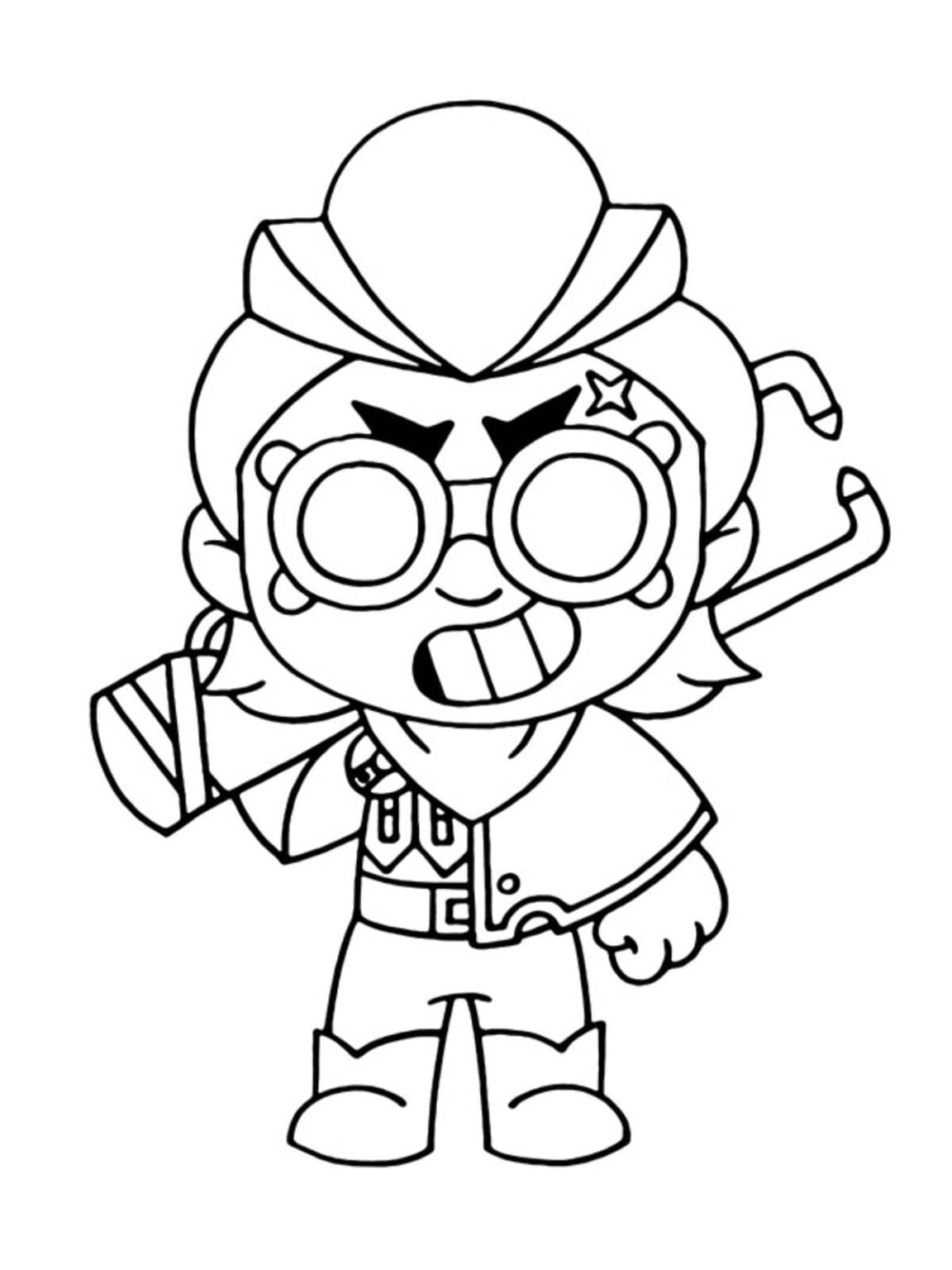 30+ Brawl Stars Coloring Pages for Kids 🎮 - Coloringpagesforkids.net