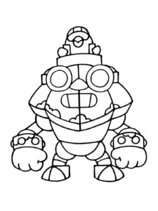 30+ Brawl Stars Coloring Pages for Kids 🎮 - Coloringpagesforkids.net