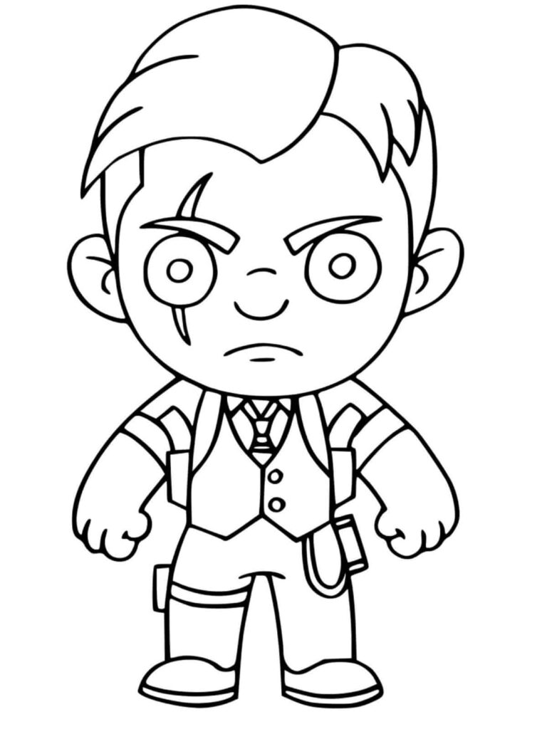 Fortnite Coloring Pages: Drop In Battle Royale Adventure 💥 ️ ...