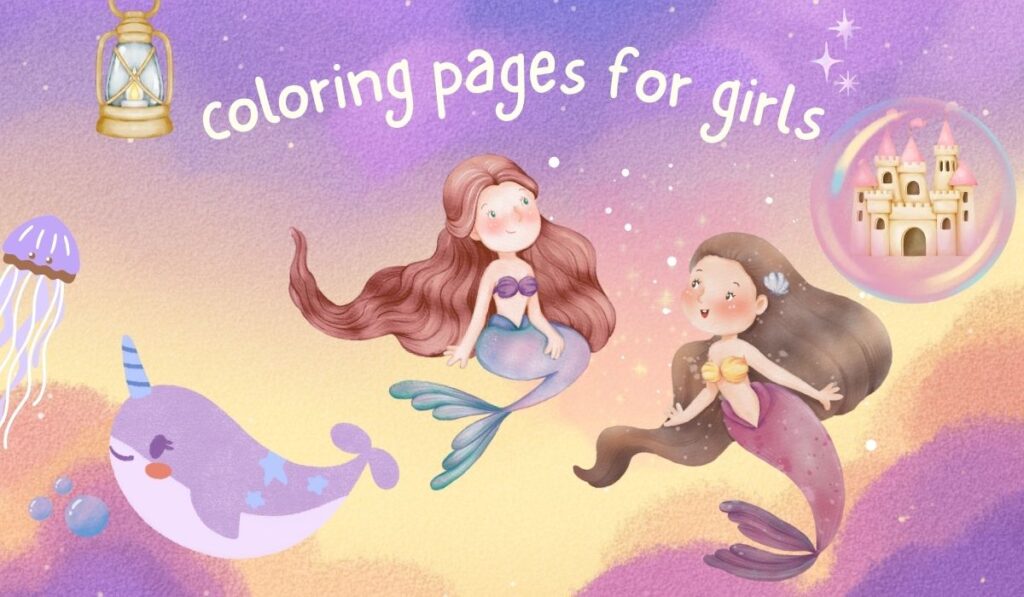 Diverse 300+ Beautiful Coloring Pages For Girls - Coloringpagesforkids.net