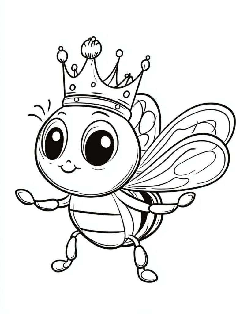30+ free bee coloring pages for hours of fun 🌼🐝 - Coloringpagesforkids.net