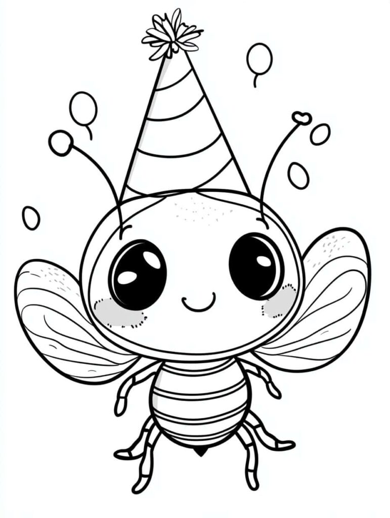 30+ free bee coloring pages for hours of fun 🌼🐝 - Coloringpagesforkids.net