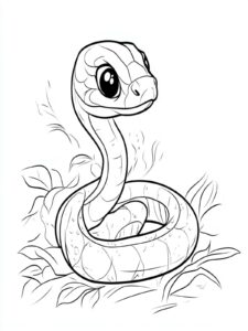 Explore 25 free printable snake coloring pages 🐍🎨 ...