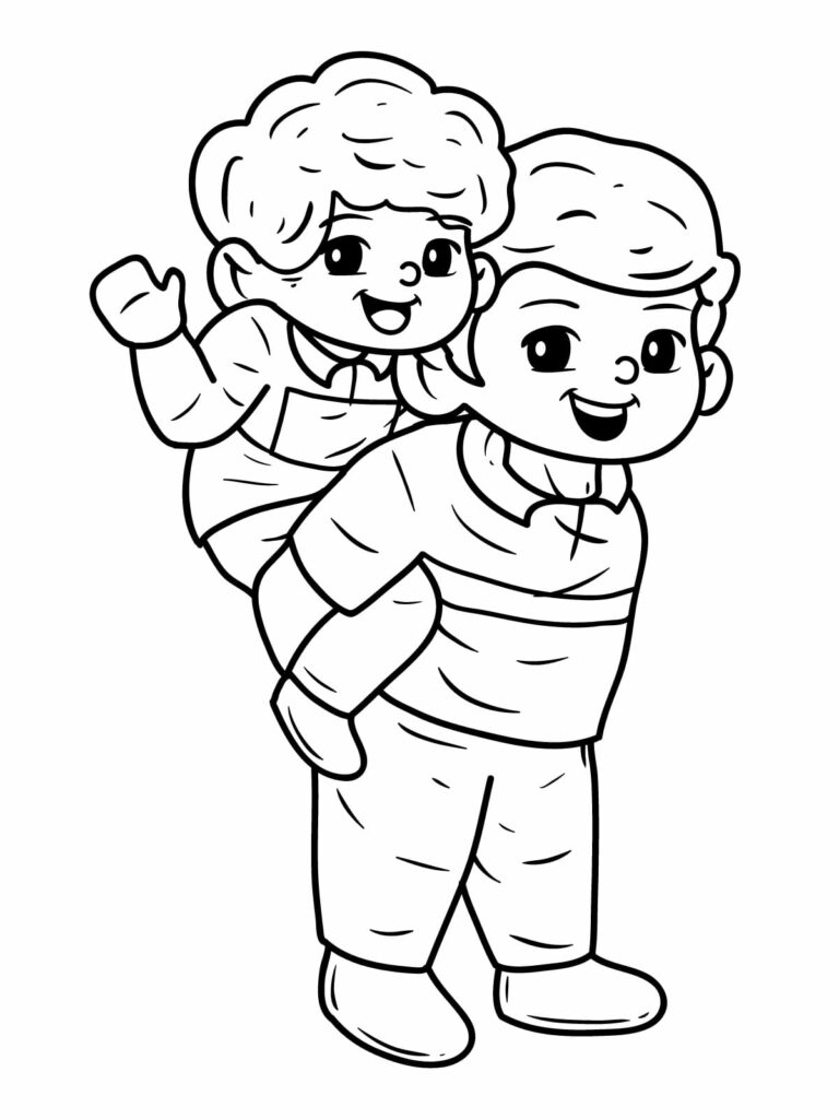 40+ Father's Day Coloring Pages: Show Dad Some Love 🎨👨‍👧 ...