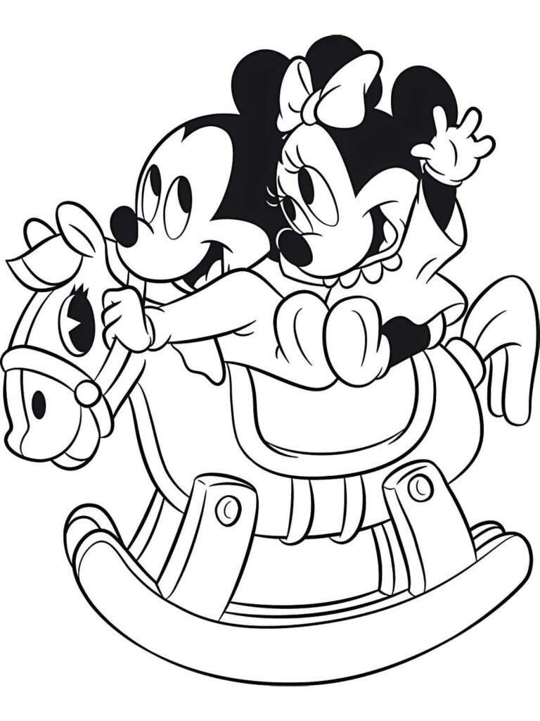 30+ Adorable Minnie Mouse Coloring Pages 🎨🐭 - Coloringpagesforkids.net
