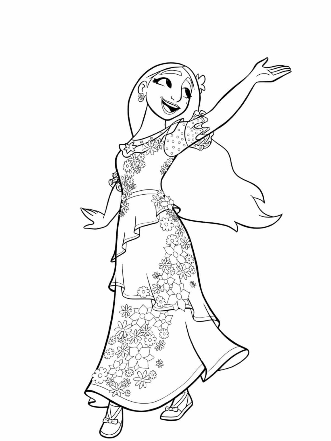 Explore 30+ Encanto Coloring Pages 🎨 - Coloringpagesforkids.net