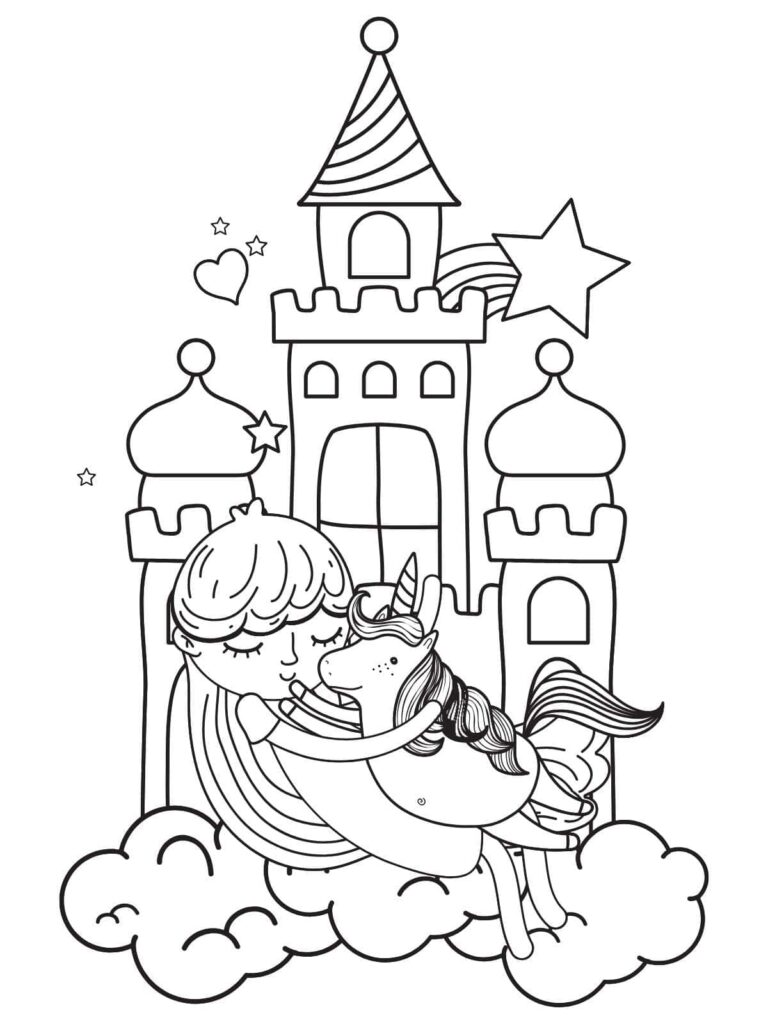 Unicorn Coloring Pages: Color Your Dreams with Fantasy 🎨🌈 ...