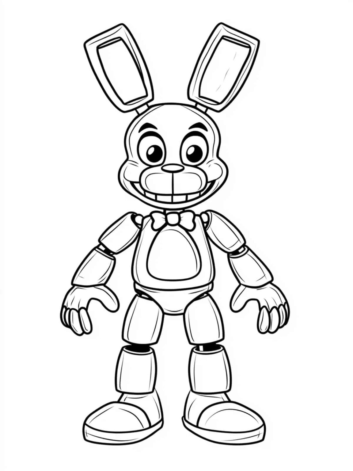 Five Nights At Freddys Coloring Pages: Artistic Nightmares! 🎭🖌️ ...