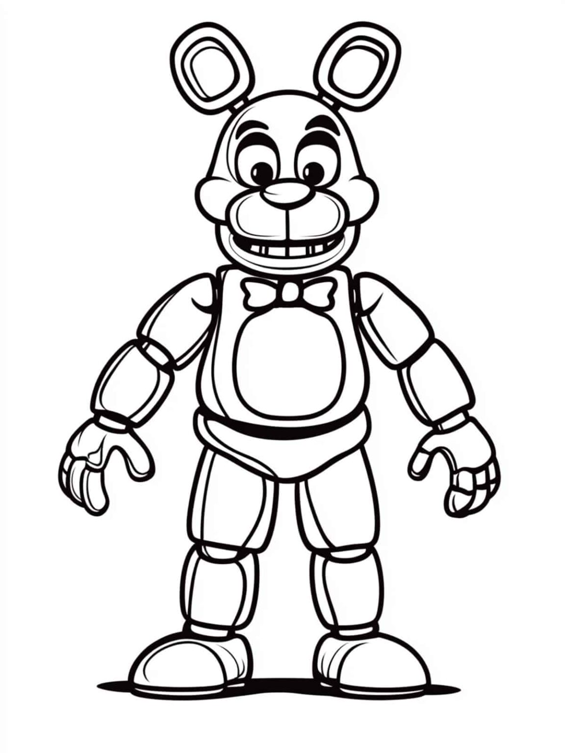 Five Nights At Freddys Coloring Pages: Artistic Nightmares! 🎭🖌️ ...