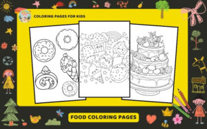 Explore The World Of Food With 40 Free Printable Coloring Pages 🍕🍩 ...
