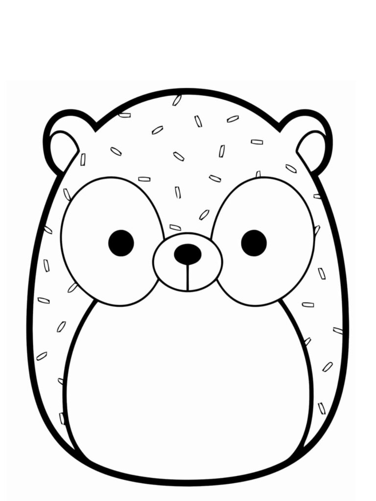 Squishmallow Coloring Pages: Squishy Fun Awaits 🎨🐻 ...