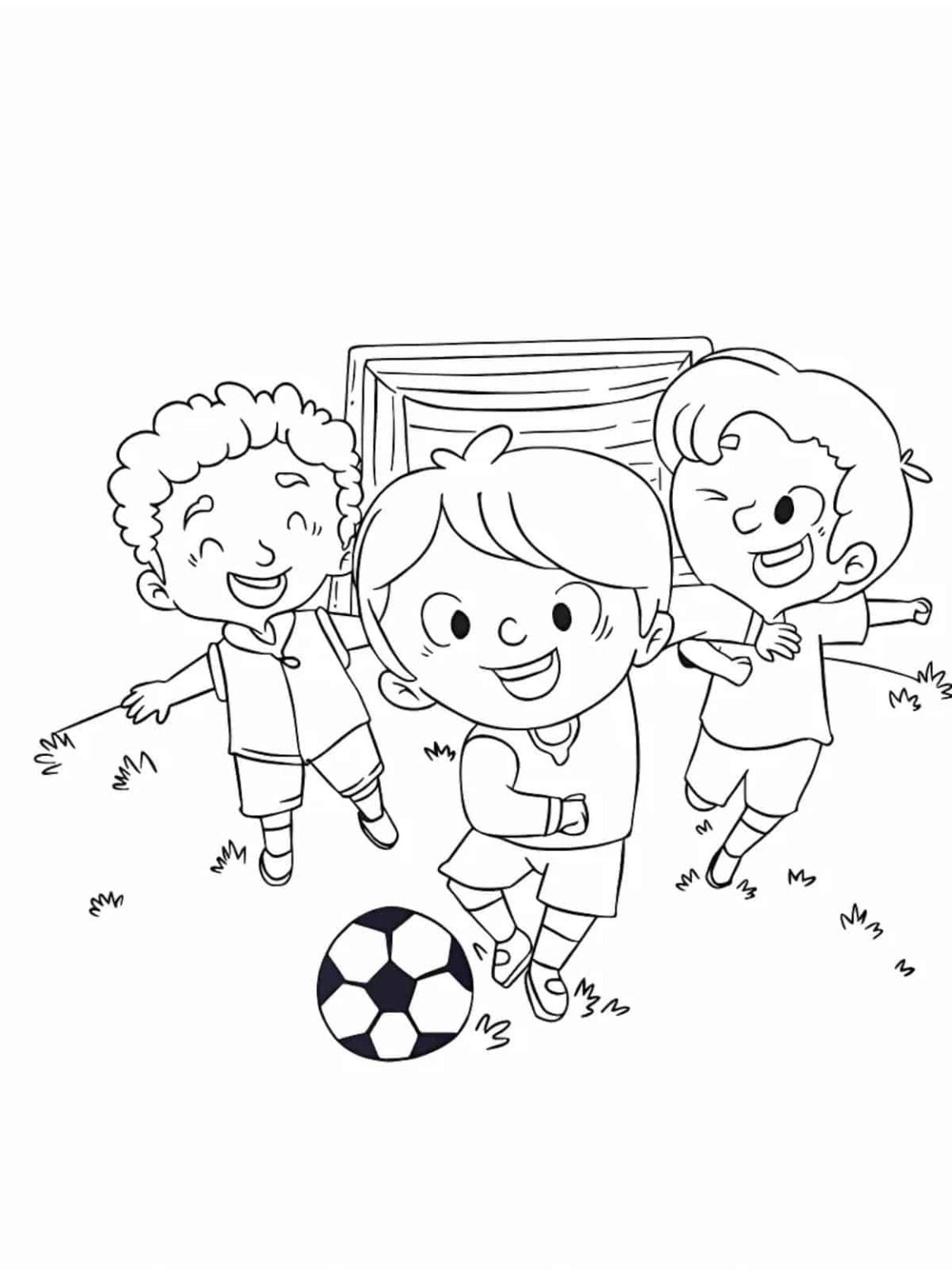 Coloriages de football passionnants pour les enfants ⚽🎨 ...