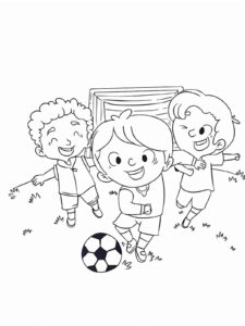 Exciting Football Coloring Pages for Kids ⚽🎨 - Coloringpagesforkids.net