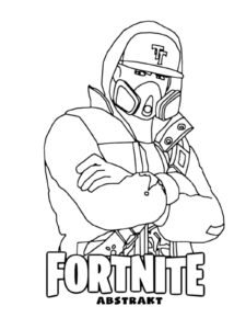 Fortnite Coloring Pages: Drop In Battle Royale Adventure 💥 ️ ...