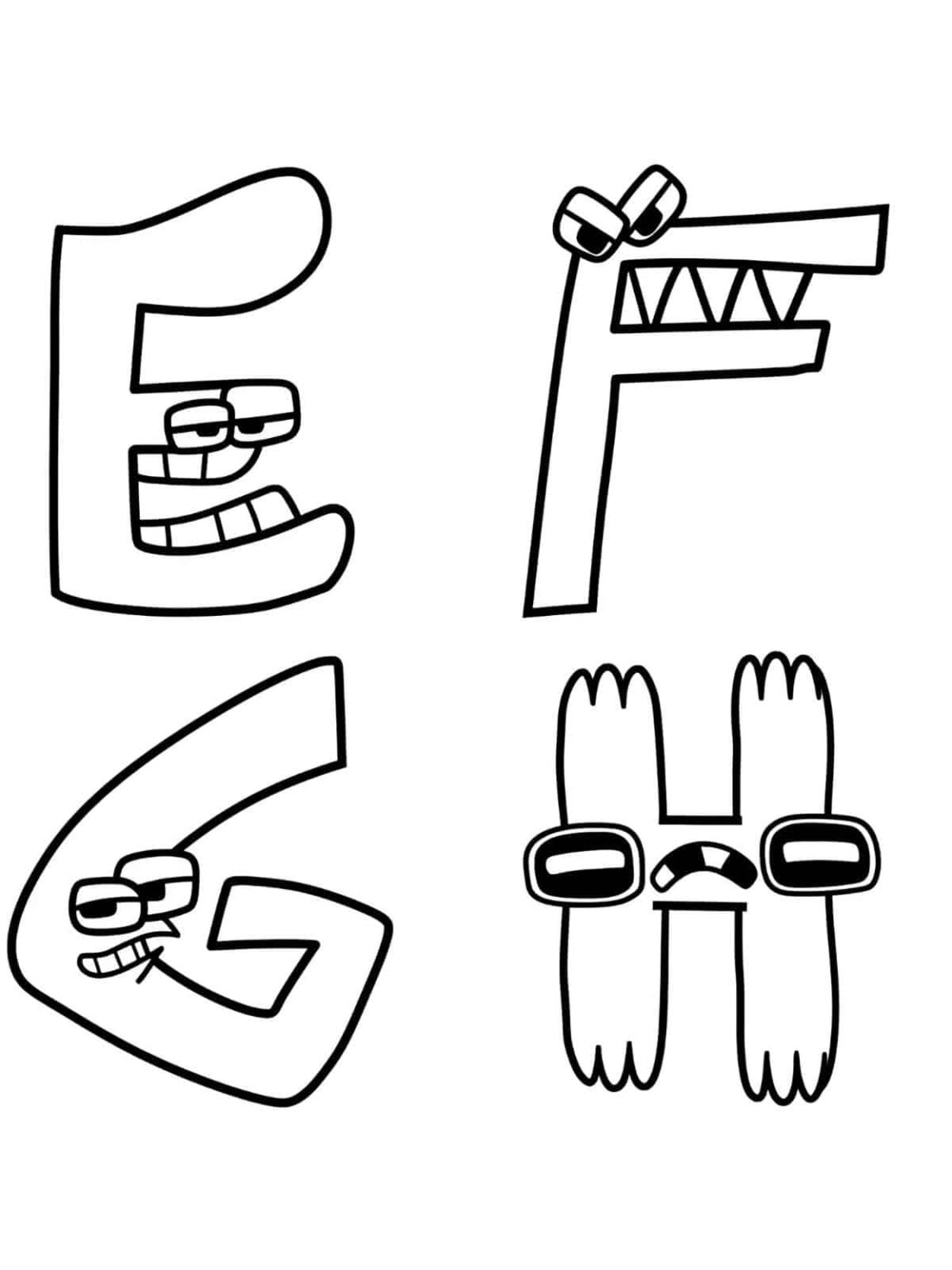 Explore the Magic of Alphabet Lore Coloring Pages! 🎨📚 ...