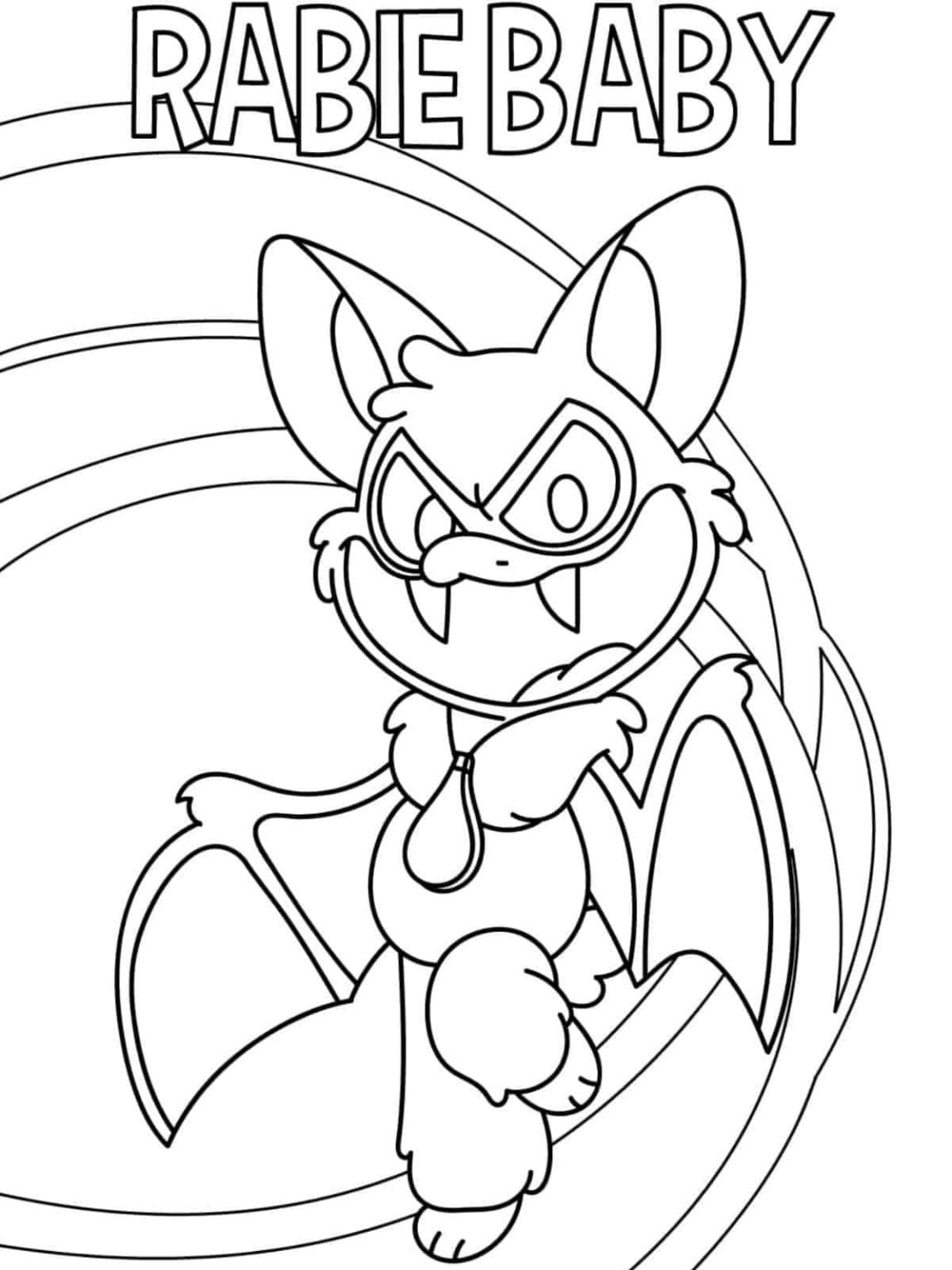 Poppy Playtime 4 Coloring Pages: The Nightmare Critters 👻🎨 ...